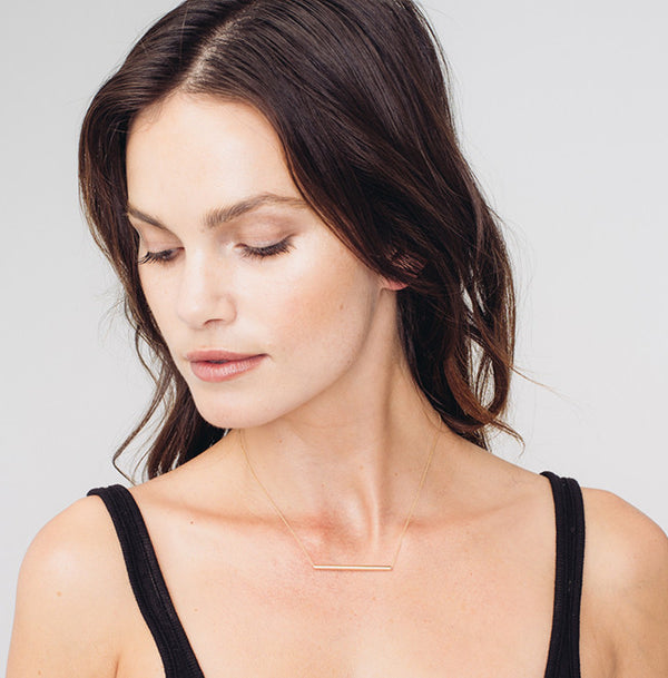 Balance Necklace | Yellow Gold | Women's Necklaces - Rachel Katz Jewelry